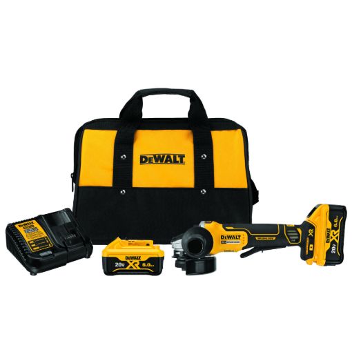 . DeWALT® DCG413R2 MAX XR® Small Cordless Angle Grinder Kit, 4-1/2 in ...