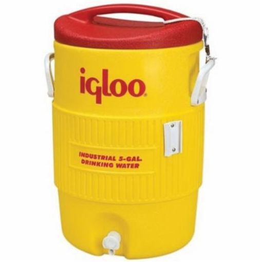 . Igloo® 451 400 Heavy Duty Beverage Cooler, 5 gal, Yellow Body