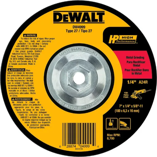 . DeWALT® High Performance™ Guaranteed Tough® DW4999 Flat Depressed ...